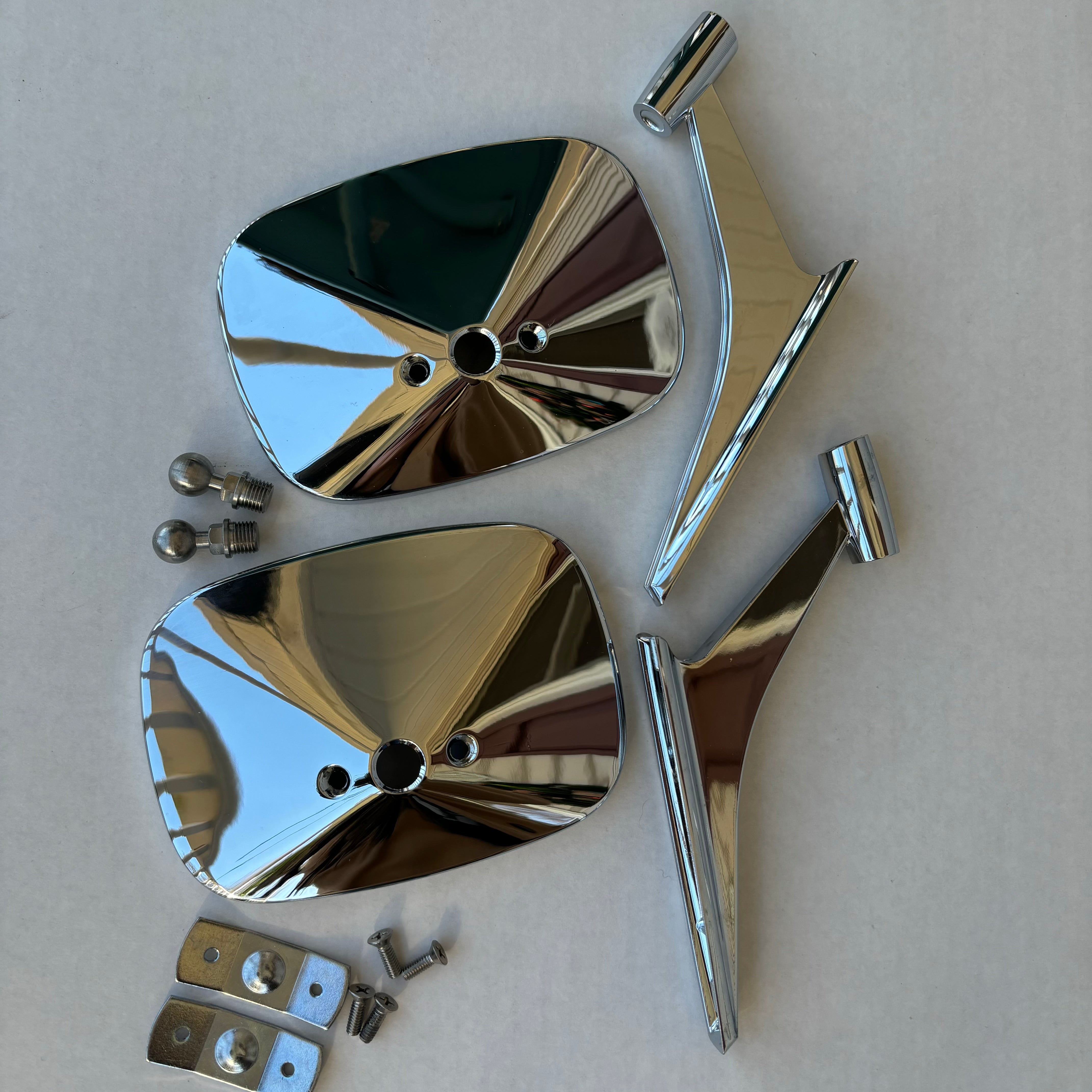 Disassembled Clear Shot Rectangular Mirrors for Painting - Full Set – Morris Classic