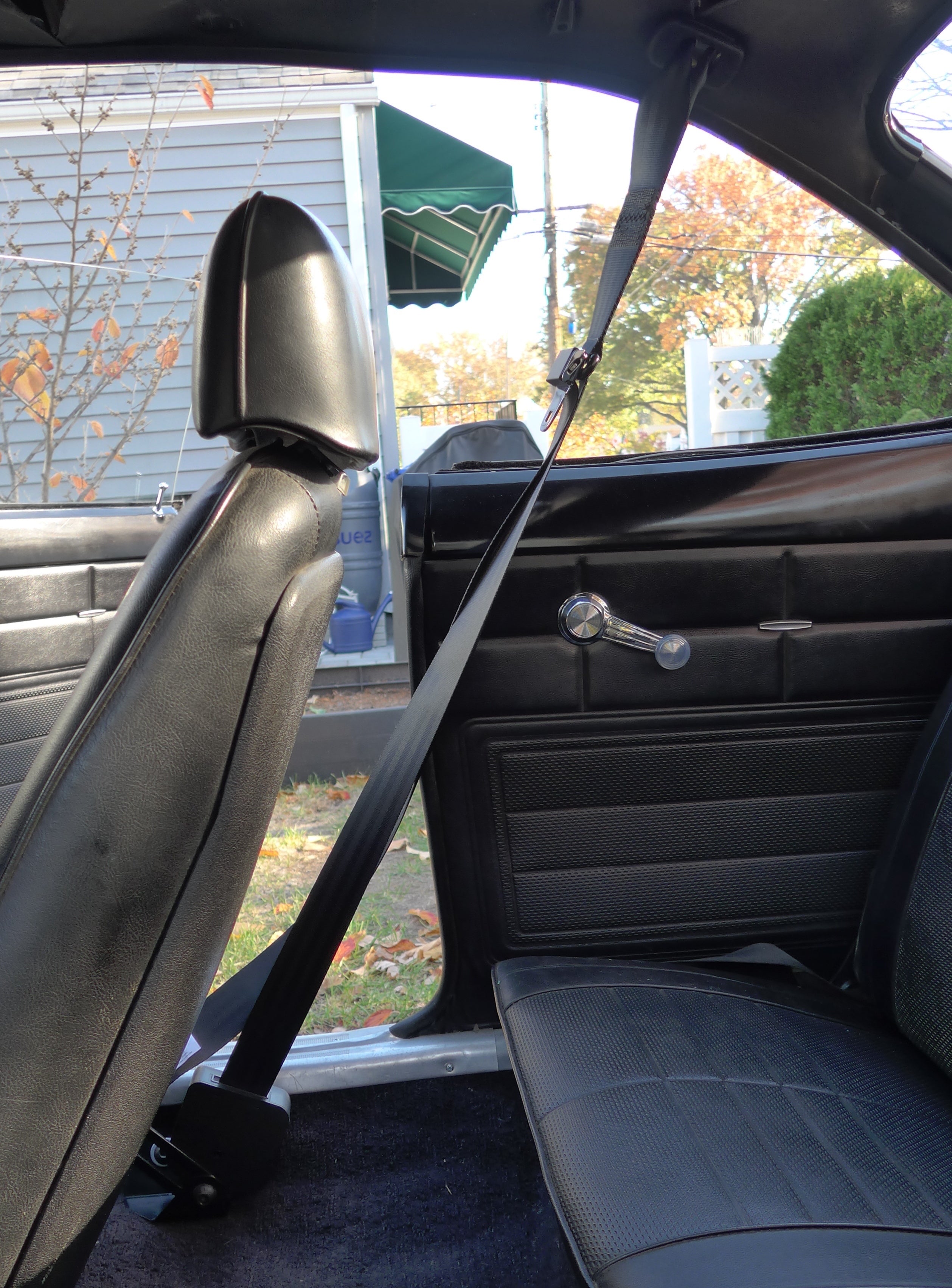 AU Compliant 1966-69 Corvair Front 3-Point Seat Belts – Morris Classic